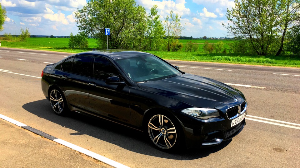 BMW 5 series (F10) 2.0 бензиновый 2013 | ///black predator/// на DRIVE2