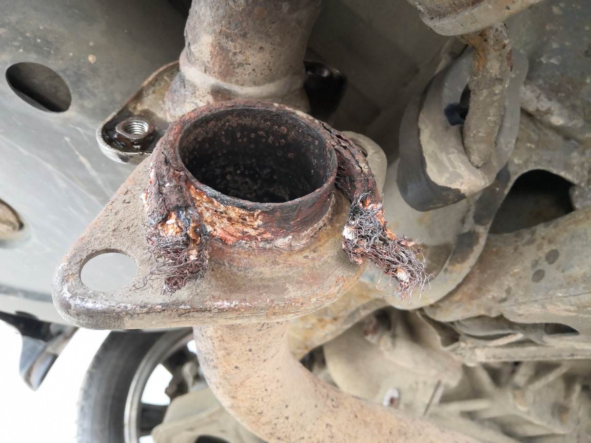 Переднее кольцо глушителя аутлендер хл 2.4 — Mitsubishi Outlander XL, 2 ...