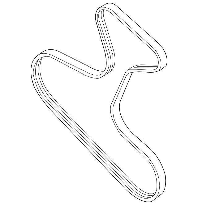 022145933P Поликлиновой ремень VAG | Запчасти на DRIVE2