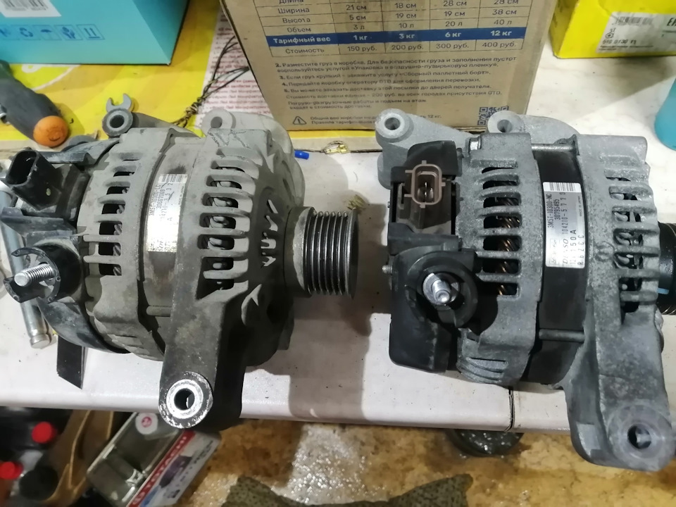 запись обо всём по немногу.топливная коррекция, генератор 150А, помощь ...