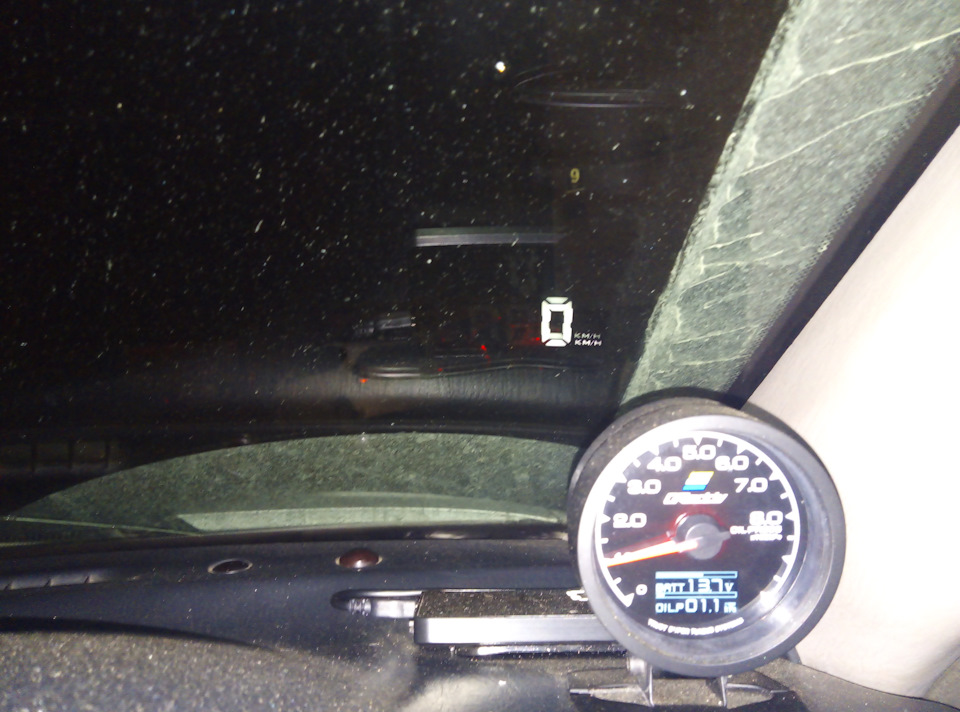 Проектор на стекло — Toyota Caldina (210), 2 л, 2000 года | аксессуары ...