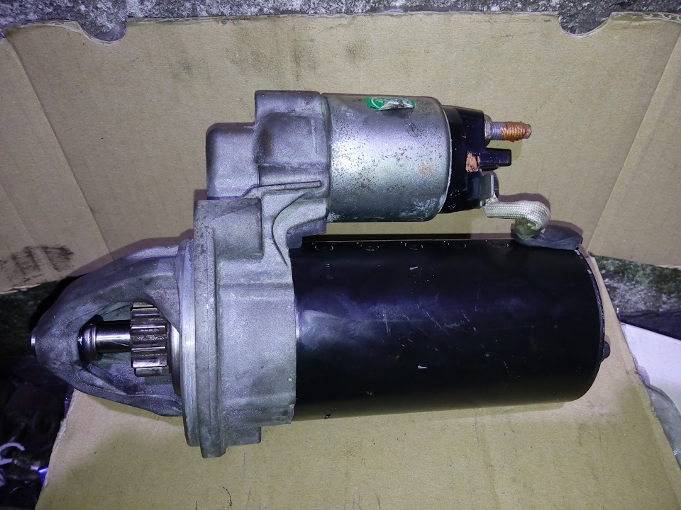 Ремонт-переборка стартера BOSCH 0001115047 w211 рестайл. — Mercedes ...