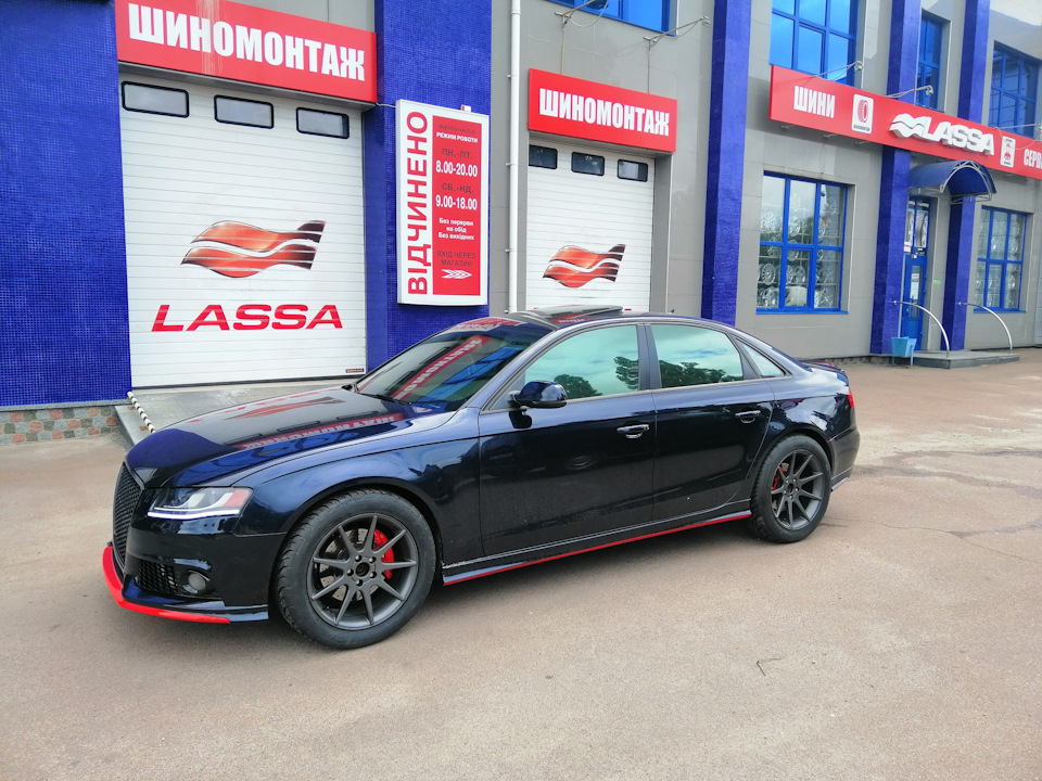 Замена летней резины 235/50 R18 — Audi A4 (B8), 2 л, 2010 года | шины | DRIVE2