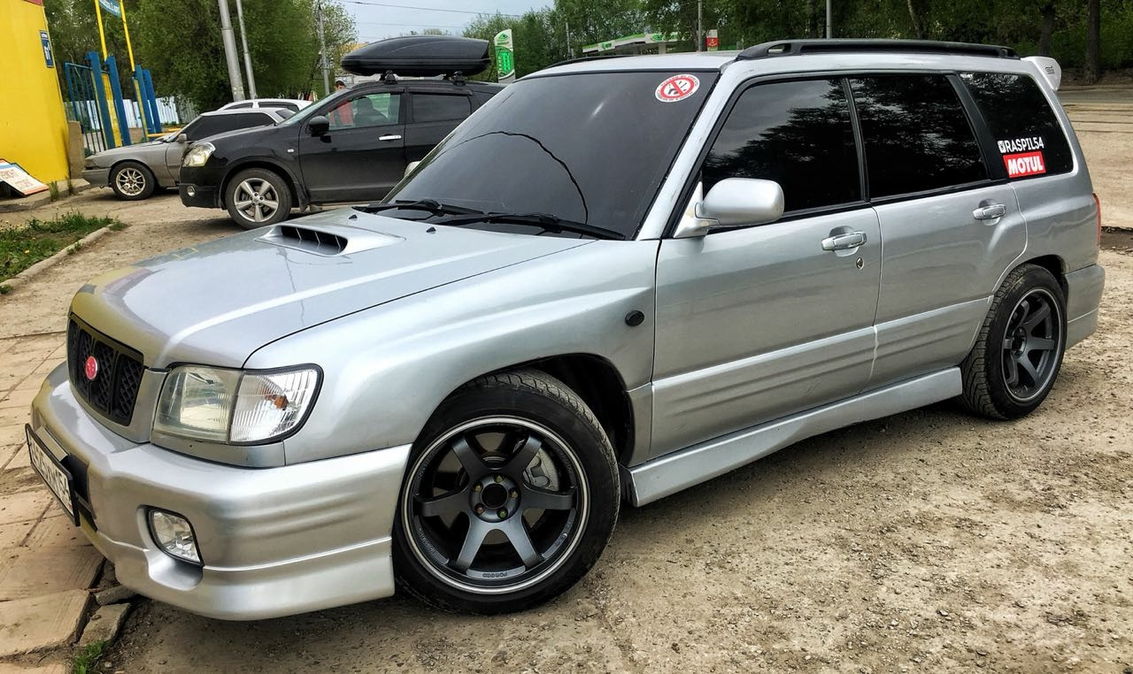 Вот какой был, и какой стал))) — Subaru Forester (SF), 2 л, 2001 года ...