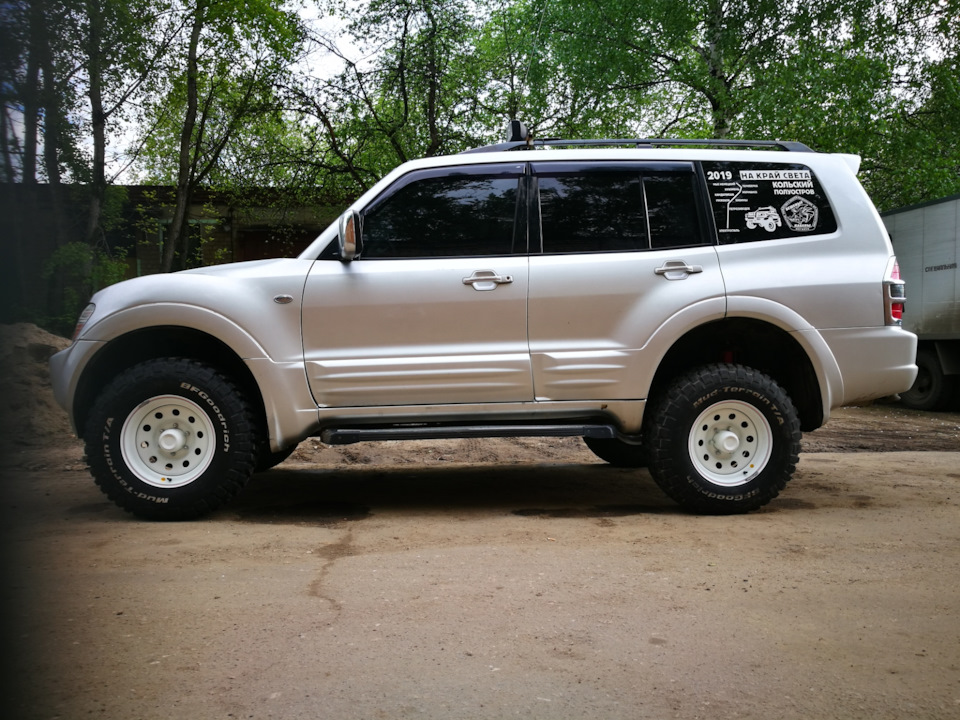 Внедорожные колеса — Mitsubishi Montero III (V60), 3,5 л, 2001 года ...