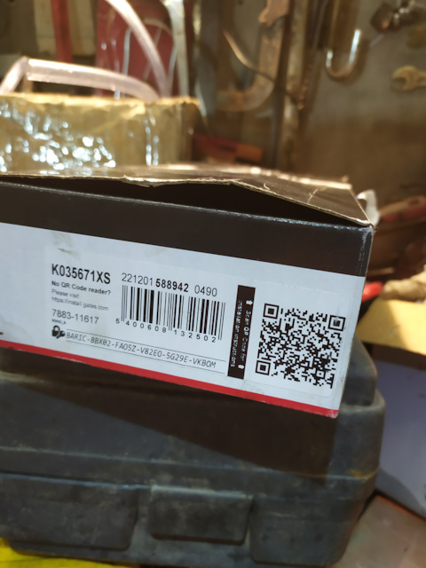 K035671XS Комплекты деталей для ремней грм GATES | Запчасти на DRIVE2