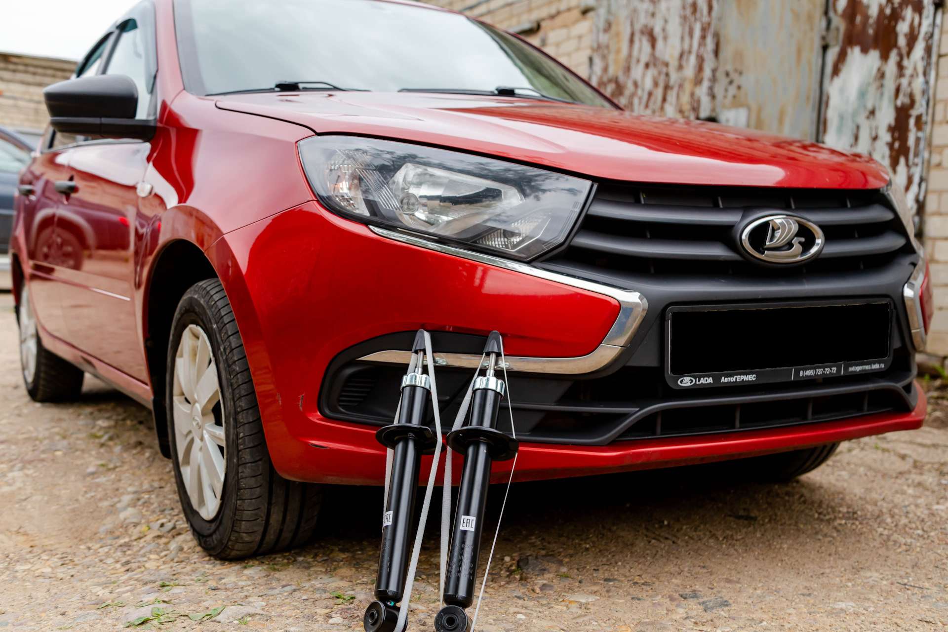 Новые амортизаторы от TRIALLI — Lada Гранта Лифтбек (2G), 1,6 л, 2021 года | визит на сервис ...