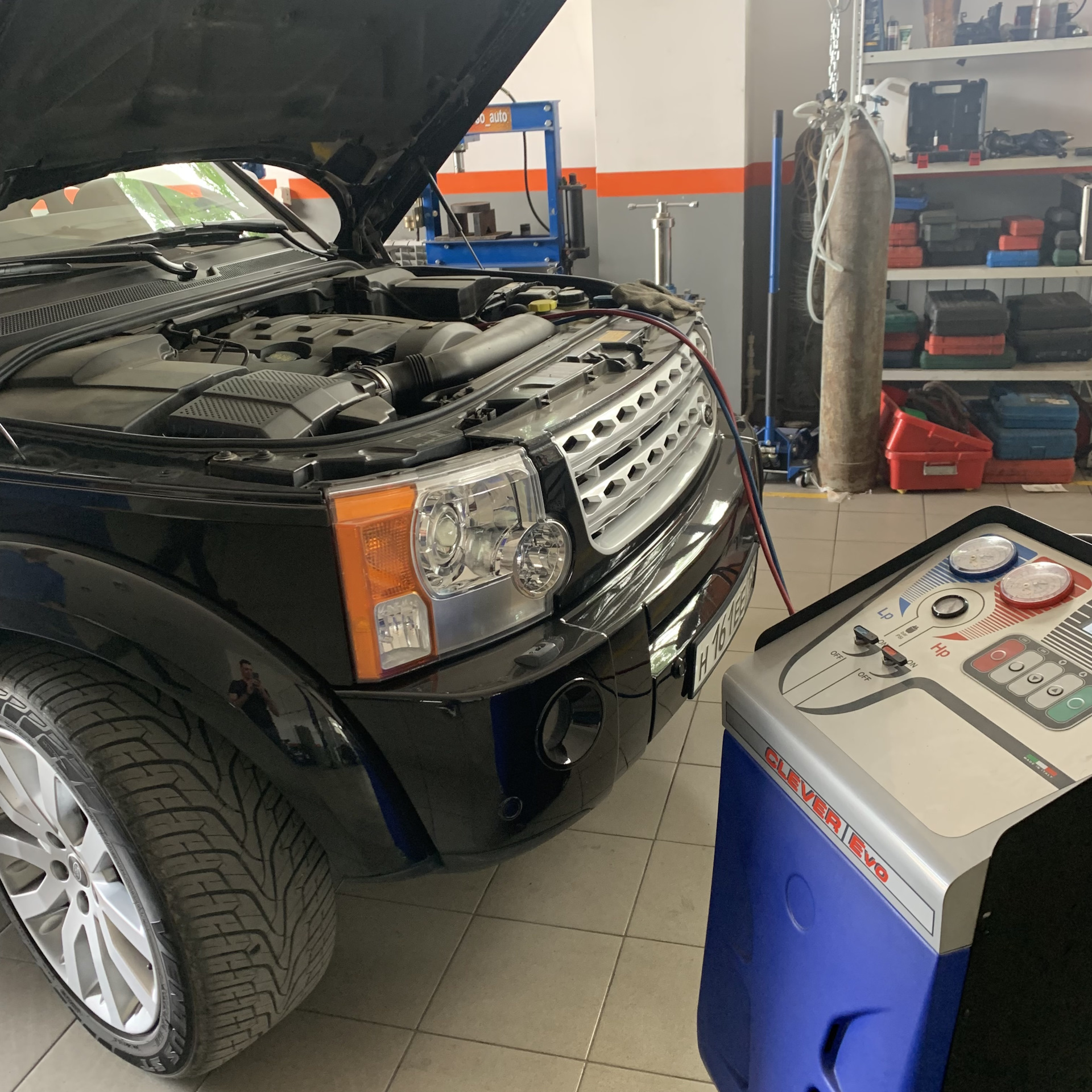 Диско с D3. Про кондер. — Land Rover Discovery III, 2,7 л, 2008 года ...