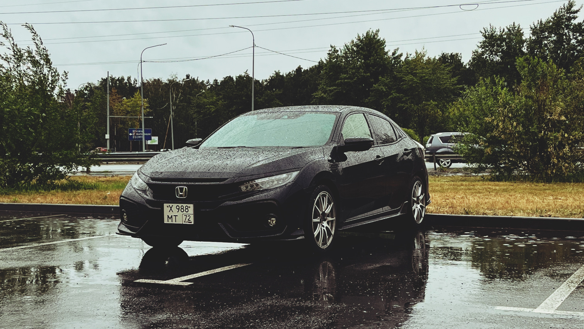 Honda Civic Hatchback (10G) 1.5 бензиновый 2018 | black пантера на DRIVE2