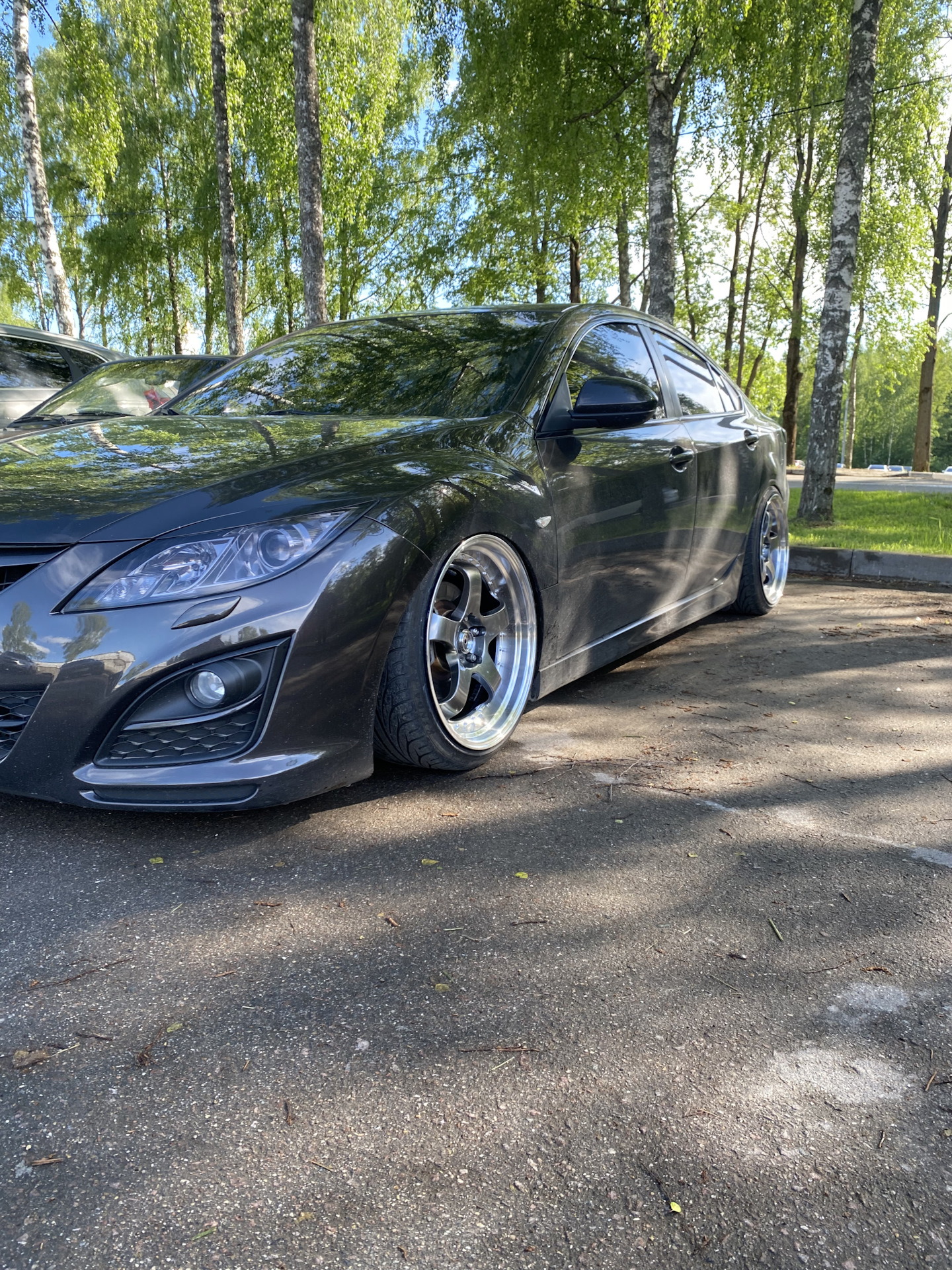 Новые диски work meister R19(replica) — Mazda 6 (2G) GH, 2 л, 2010 года ...