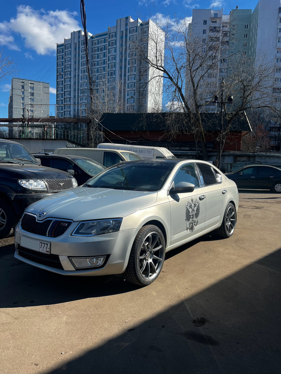 Ужасы R19, оказались байками … — Skoda Octavia A7 Mk3, 1,4 л, 2014 года | колёсные диски | DRIVE2