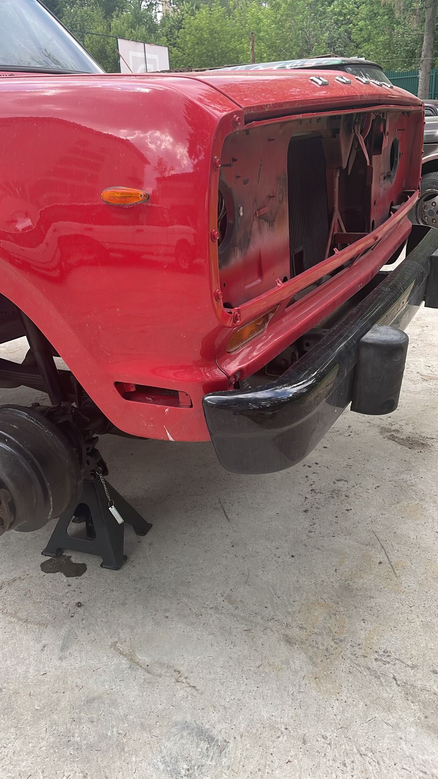 Покраска и сборка. — DODGE W30 Power Wagon, 5,9 л, 1975 года | кузовной ...