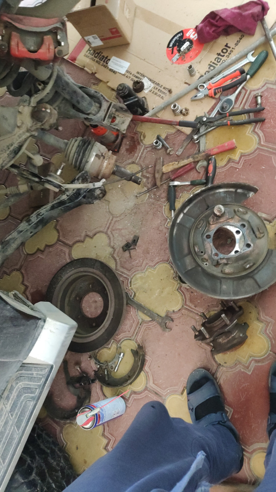 34618540 Радиатор TOYOTA CAMRY 2.5 A/T 11-16, SAKURA | Запчасти на DRIVE2