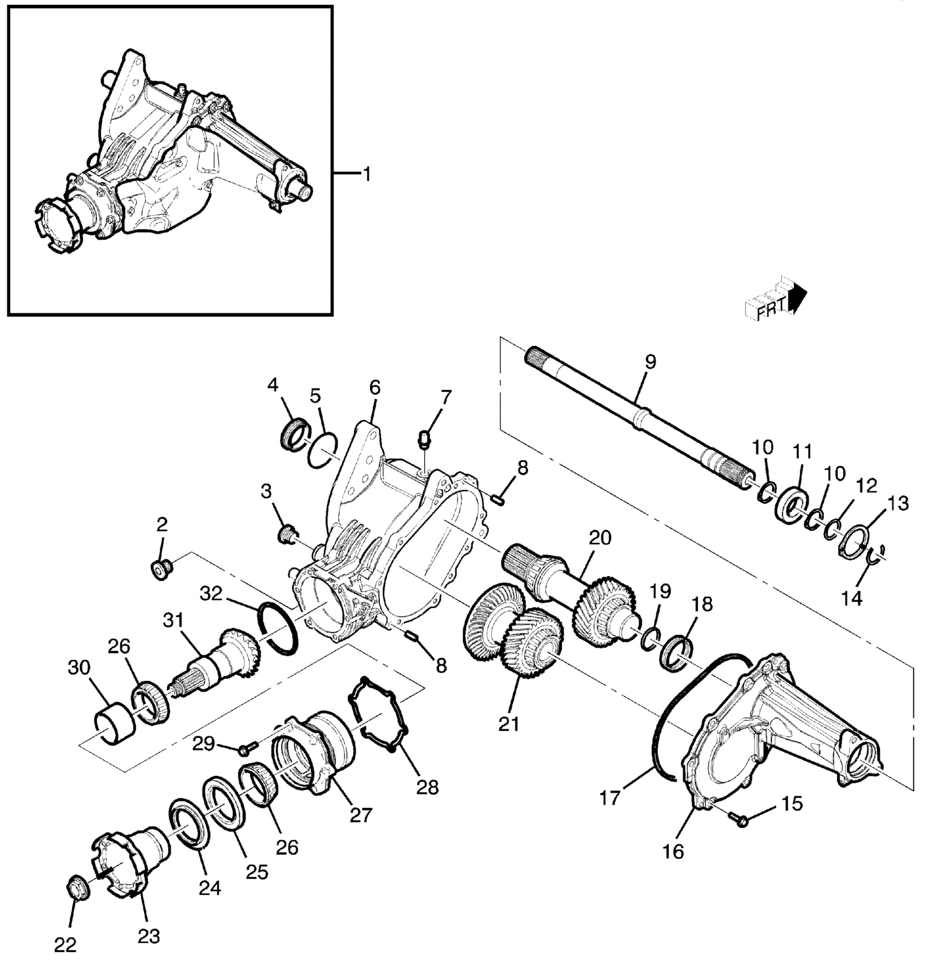 Раздаточная коробка — детали + TIS — Chevrolet Captiva (1G), 2,2 л ...