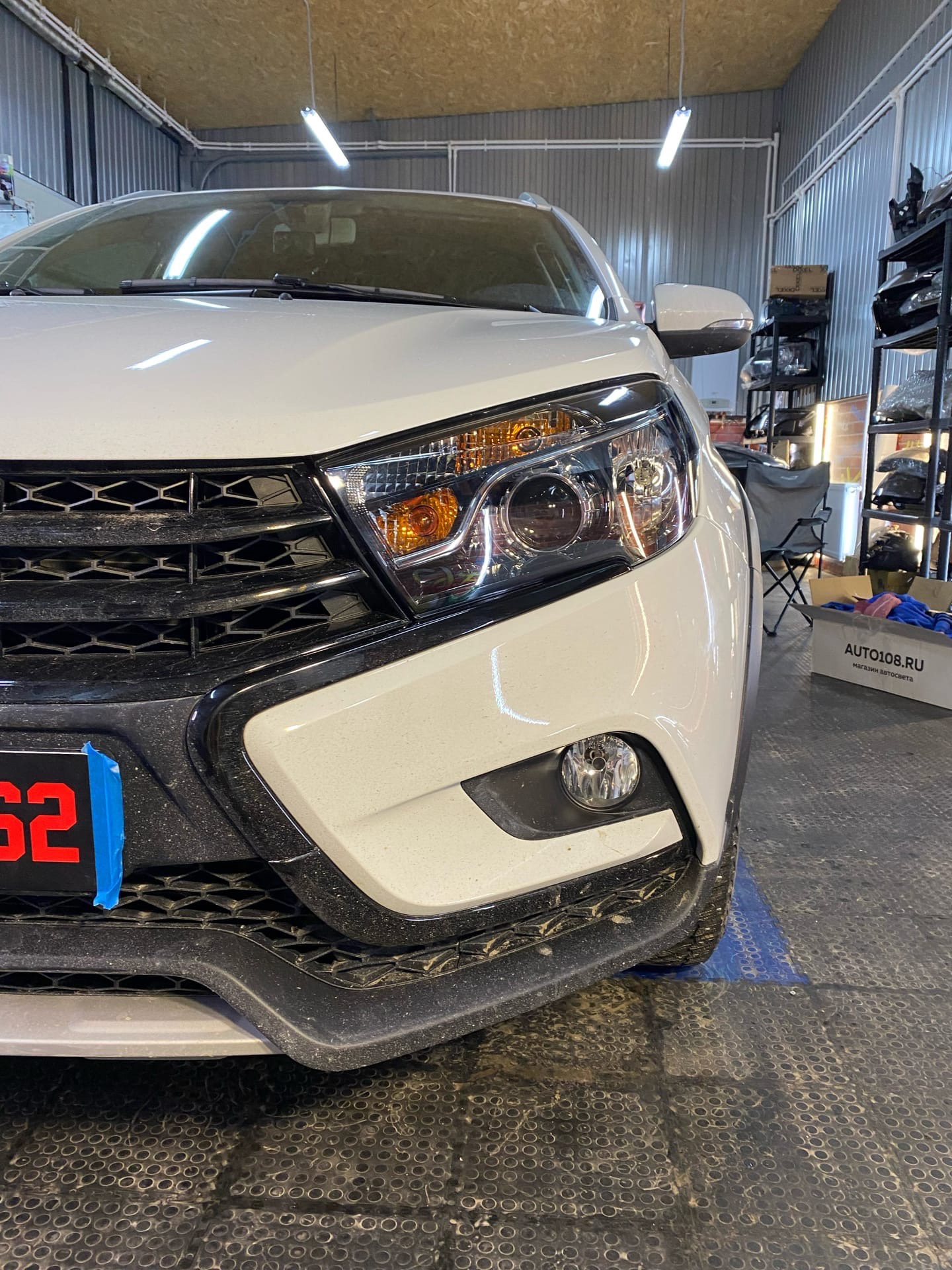 Optima Premium Bi-LED LENS Element Series Shift Model мне в фары — Lada Vesta SW Cross (1G), 1,6 ...