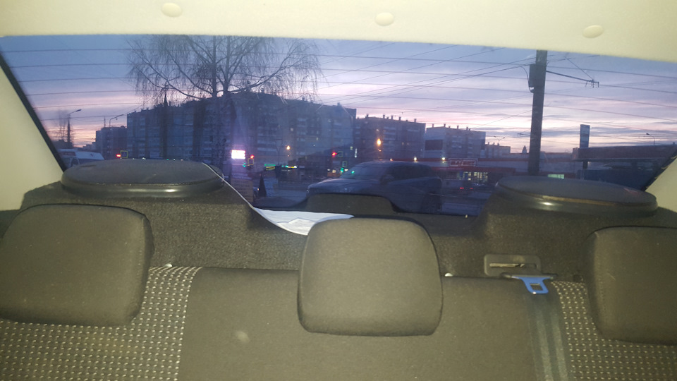 Задняя полка под динамики 6×9 — DRIVE2