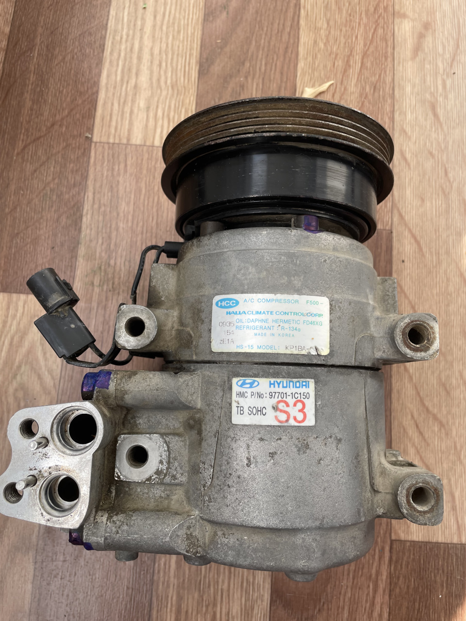 977011C150 Компрессор кондиционера KIA HYUNDAI | Запчасти на DRIVE2