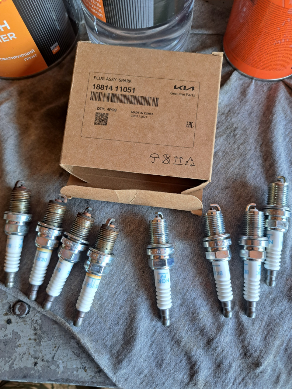1881411051 Свеча зажигания KIA HYUNDAI | Запчасти на DRIVE2