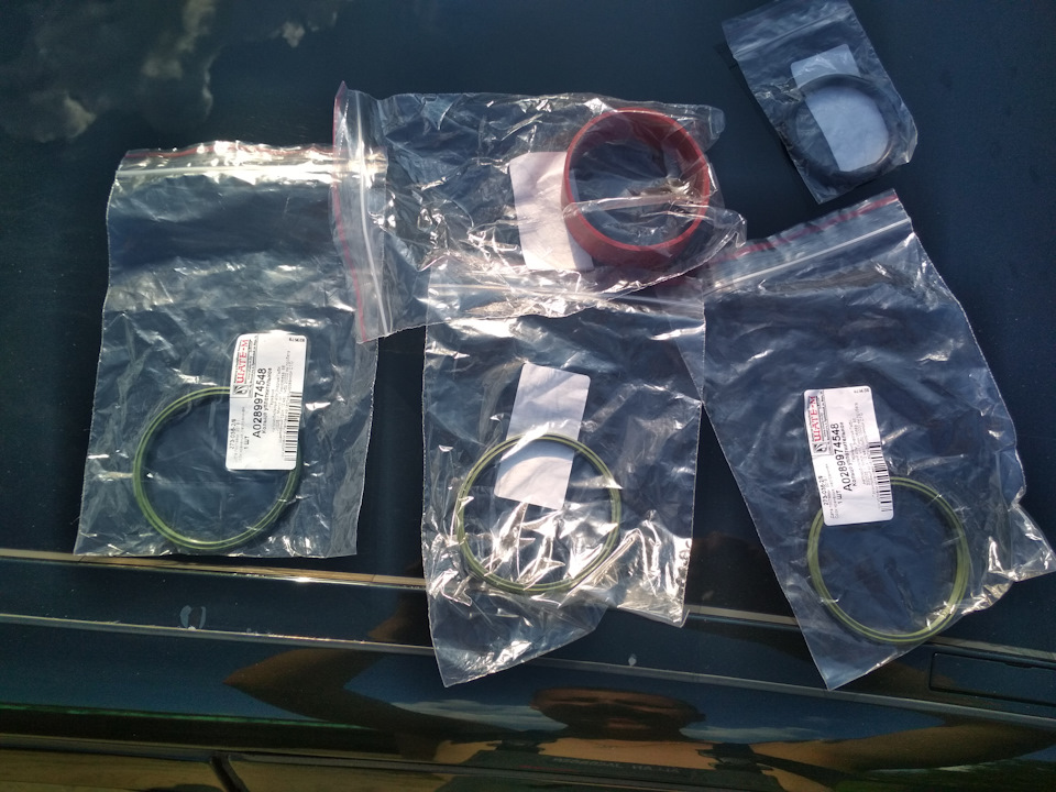 A0289974548 Кольцо уплотнительное трубки радиатора MERCEDES | Запчасти ...