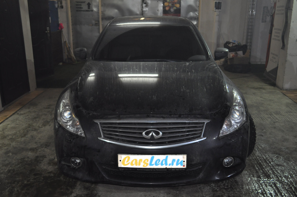 Замена головного освещения на светодиодное INFINITI G35 “Led for life ...