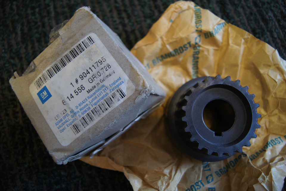 90411795 Шестерня коленвала GM | Запчасти на DRIVE2