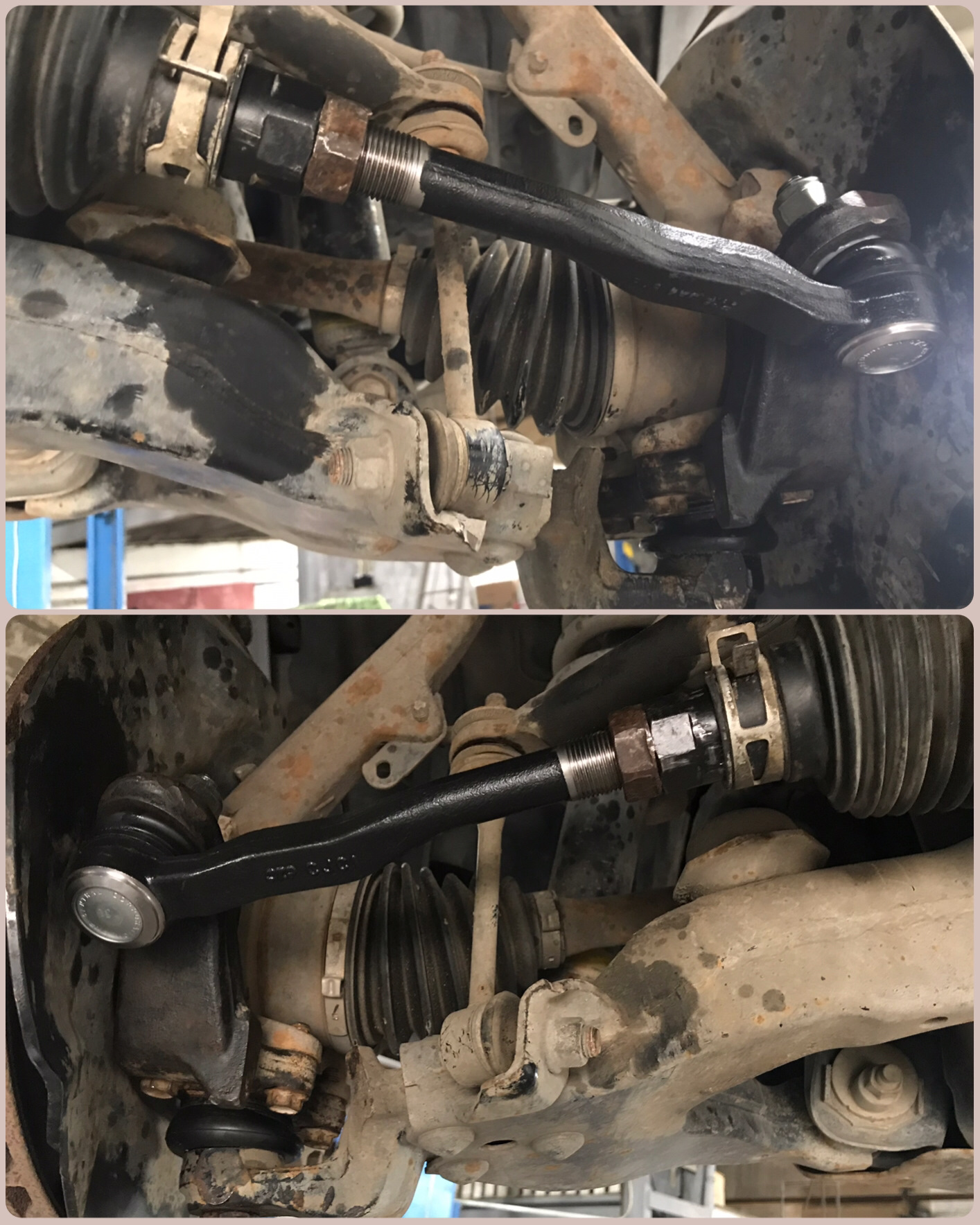 Наконечники рулевых тяг, пыльники нижних шаровых — Toyota Land Cruiser ...