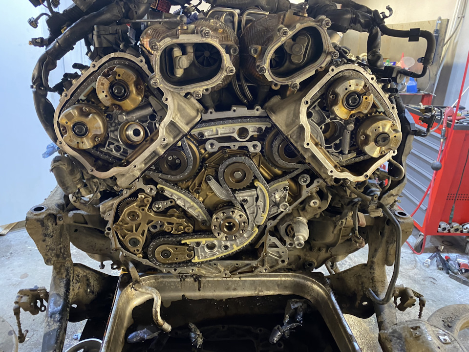 Список для замены ГРМ 4.0tfsi — Audi A8 (D4), 4 л, 2014 года | плановое ...