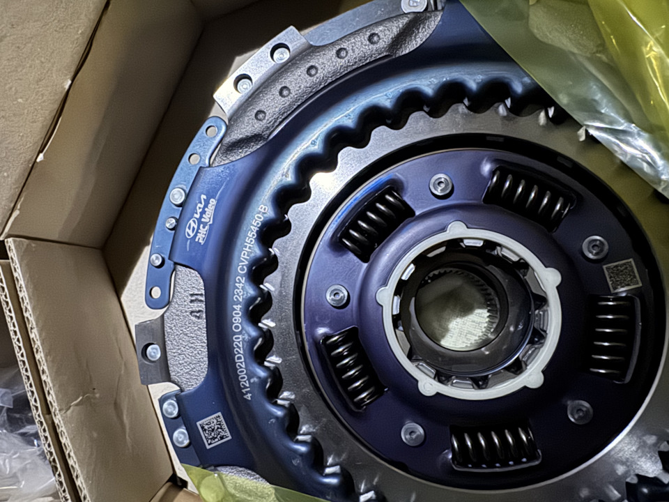 #6 замена сцепления — KIA Optima (4G), 1,7 л, 2016 года | визит на ...