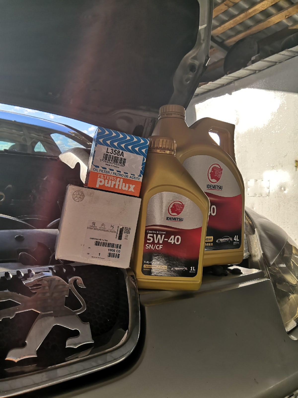 Замена масла 04.06.21 — Peugeot 407, 2 л, 2004 года | плановое ТО | DRIVE2