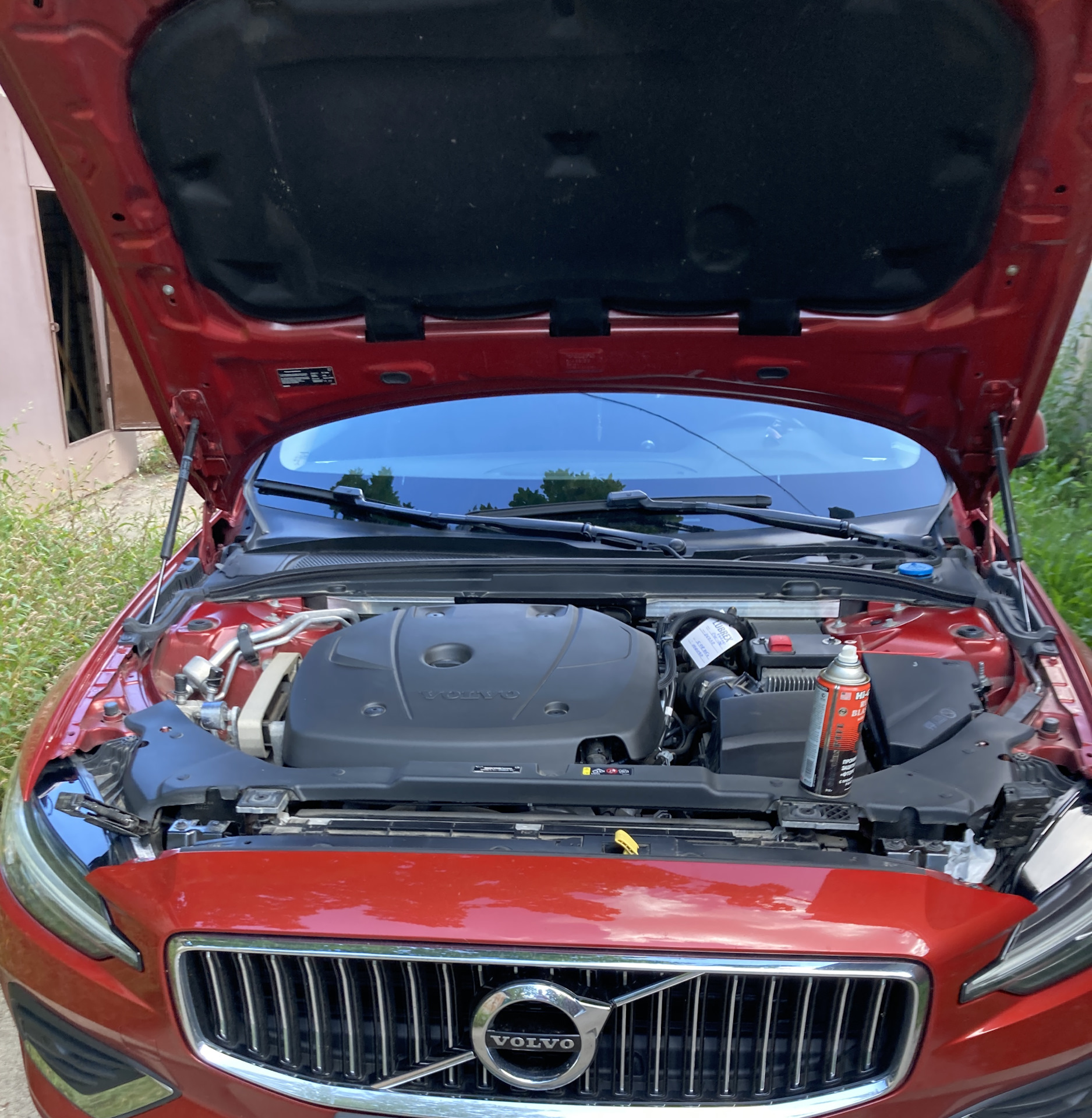 Замок капота. — Volvo S60 (3G), 2 л, 2019 года | поломка | DRIVE2