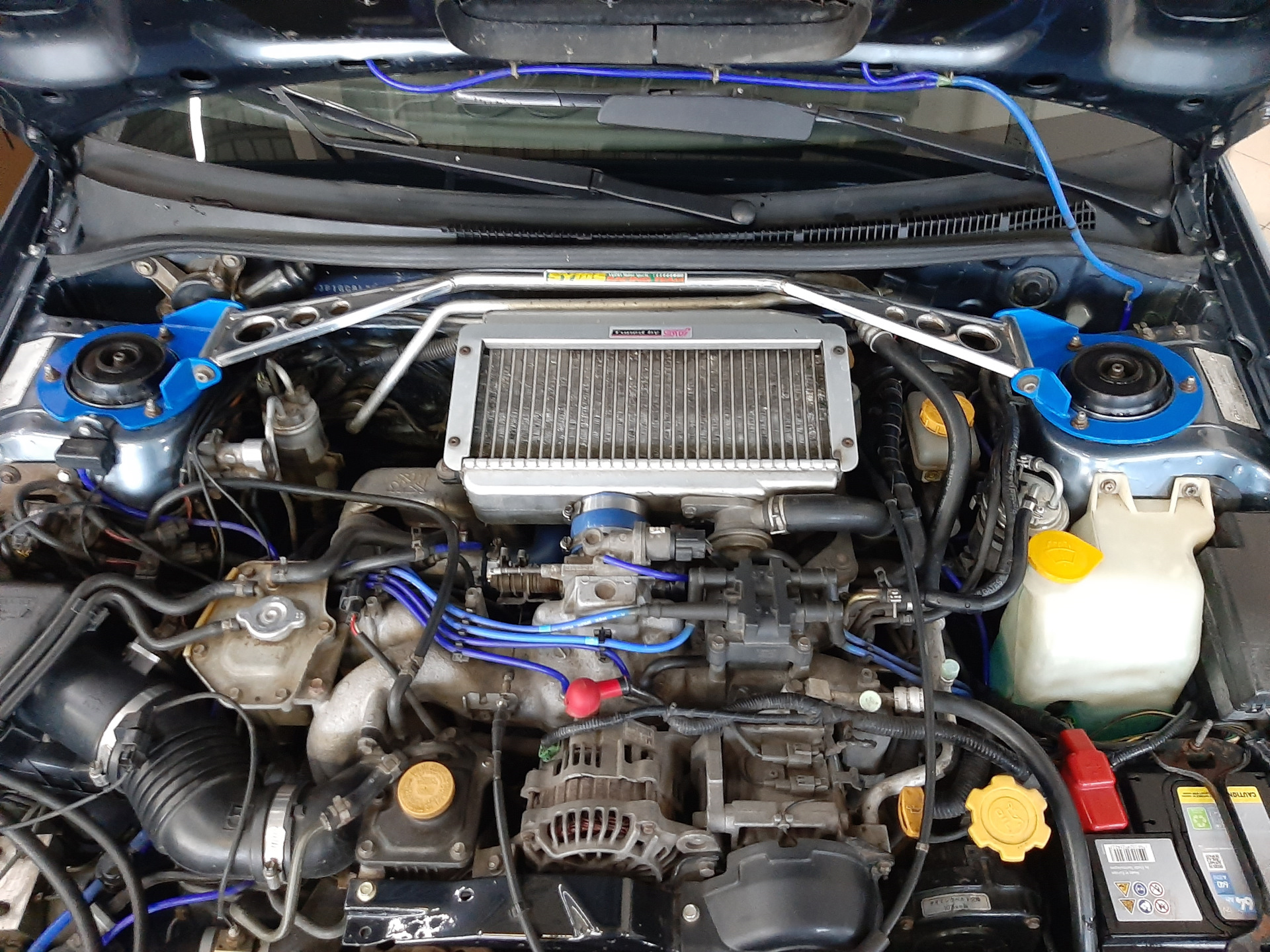 33 • Распорки перед Syms Racing Team и Cusco — Subaru Impreza (GC, GF ...