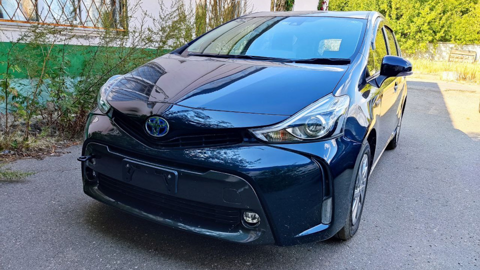 Toyota Prius Alpha 1.8 гибридный 2017 | на DRIVE2