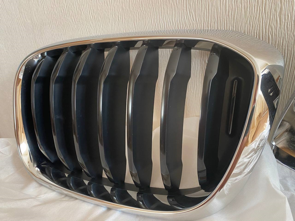 51138469960 Решетка радиатора G01 / G02 полностью черная BMW | Запчасти ...