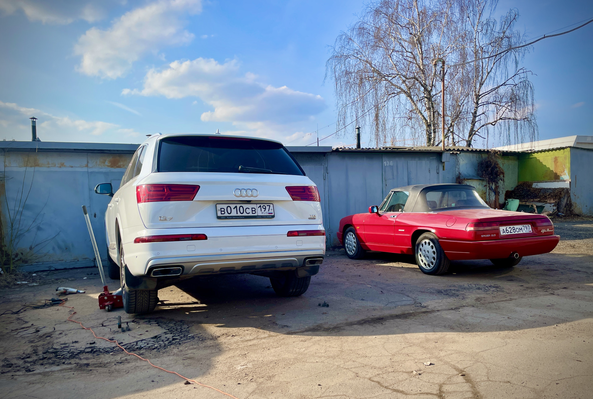 Первый выезд 2025 — Alfa Romeo Spider (105/115), 2 л, 1993 года | встреча | DRIVE2