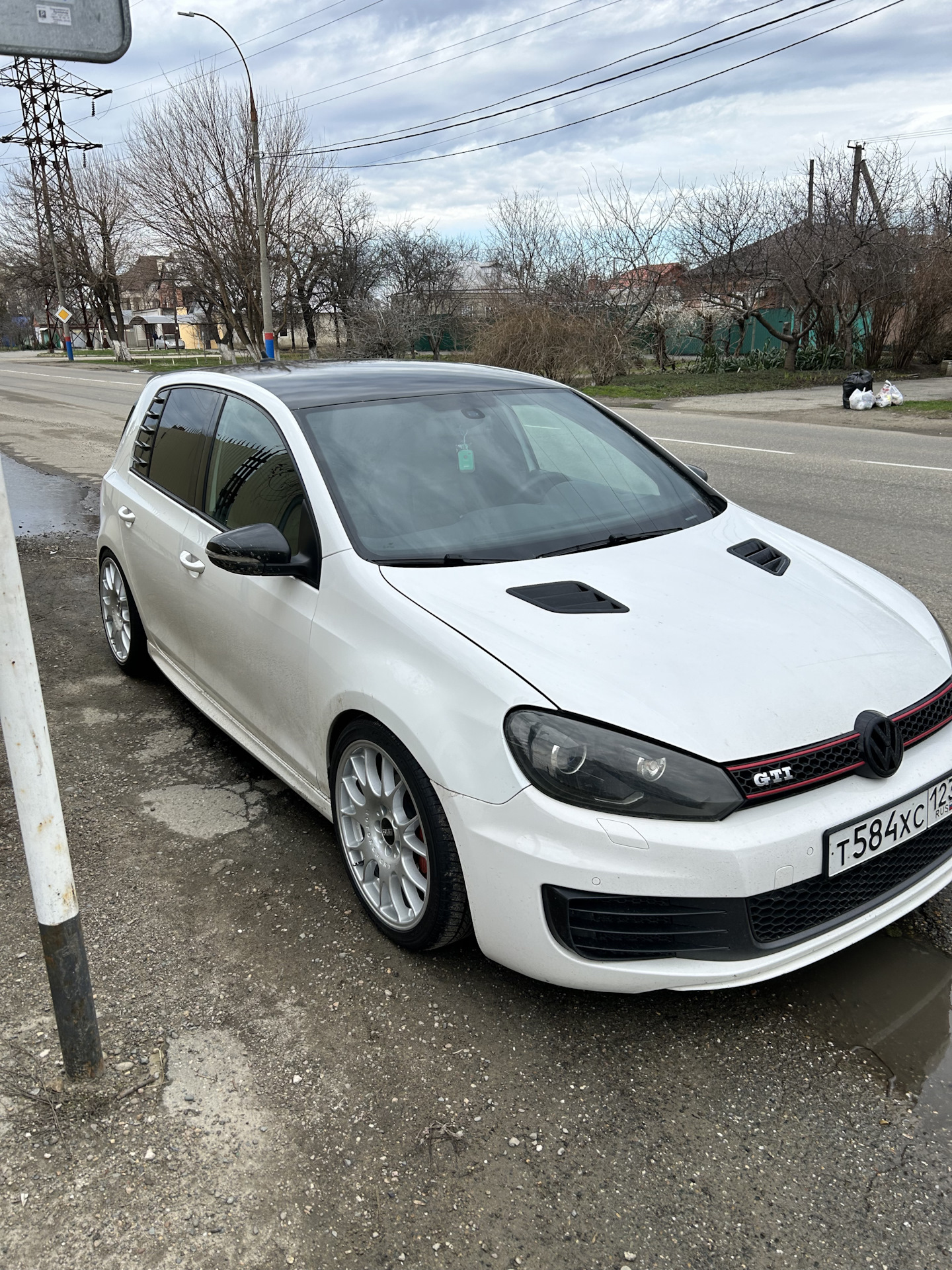 ️50 Новый цвет старых BBS r18 — Volkswagen Golf GTI Mk6, 2 л, 2010 года ...