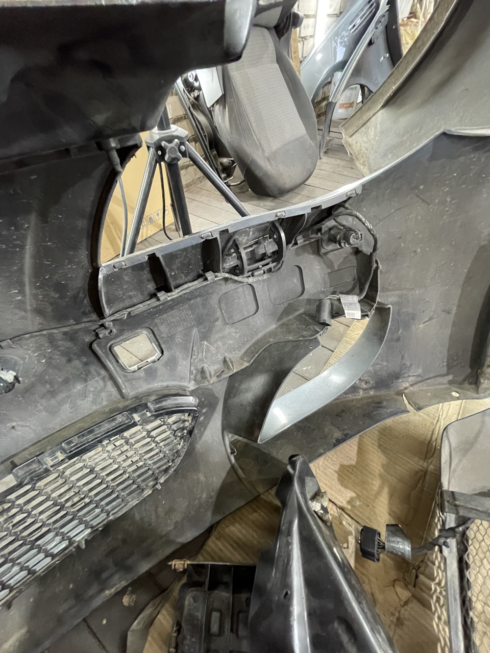 Оригинальный обвес м5 е60 правильная установка! — BMW 5 series (E60), 3 ...