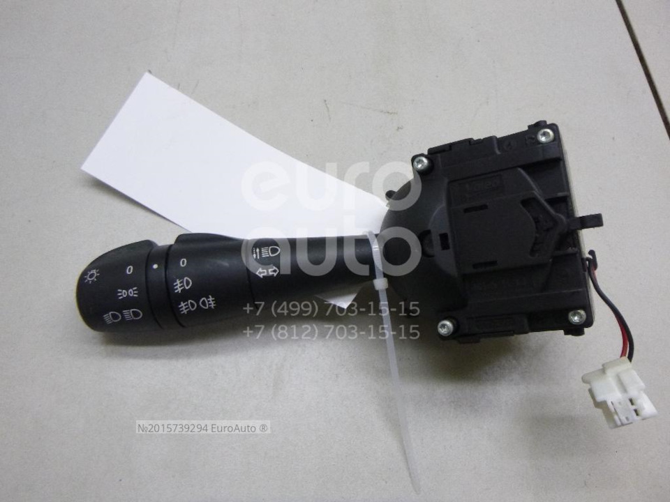 255401303R Переключатель световой сигнализации RENAULT | Запчасти на DRIVE2