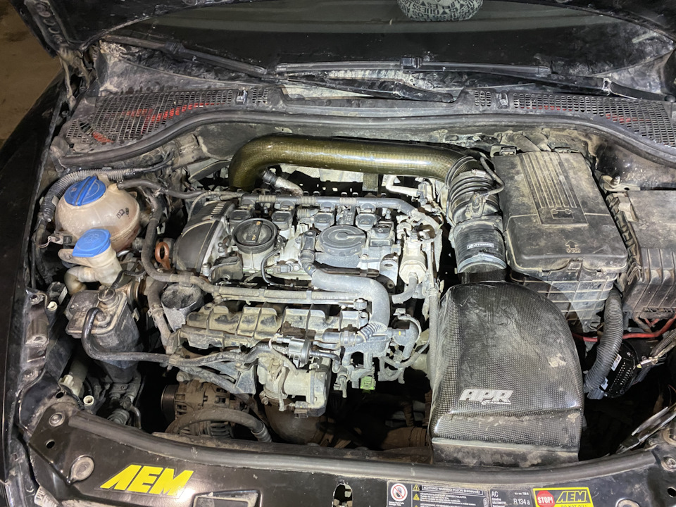 Проблемная установка apr carbonio st2 — Skoda Octavia RS A5 Mk2, 2 л, 2012 года | тюнинг | DRIVE2