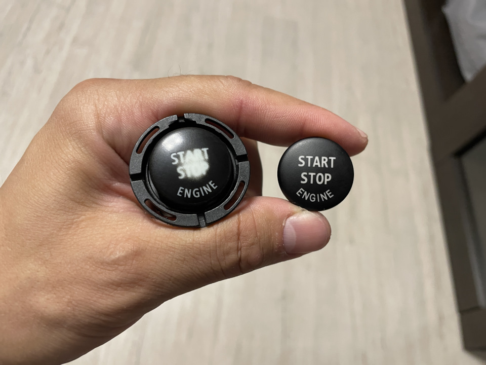 Кнопка Start/Stop Engine — BMW 3 series (E90), 2,5 л, 2005 года ...