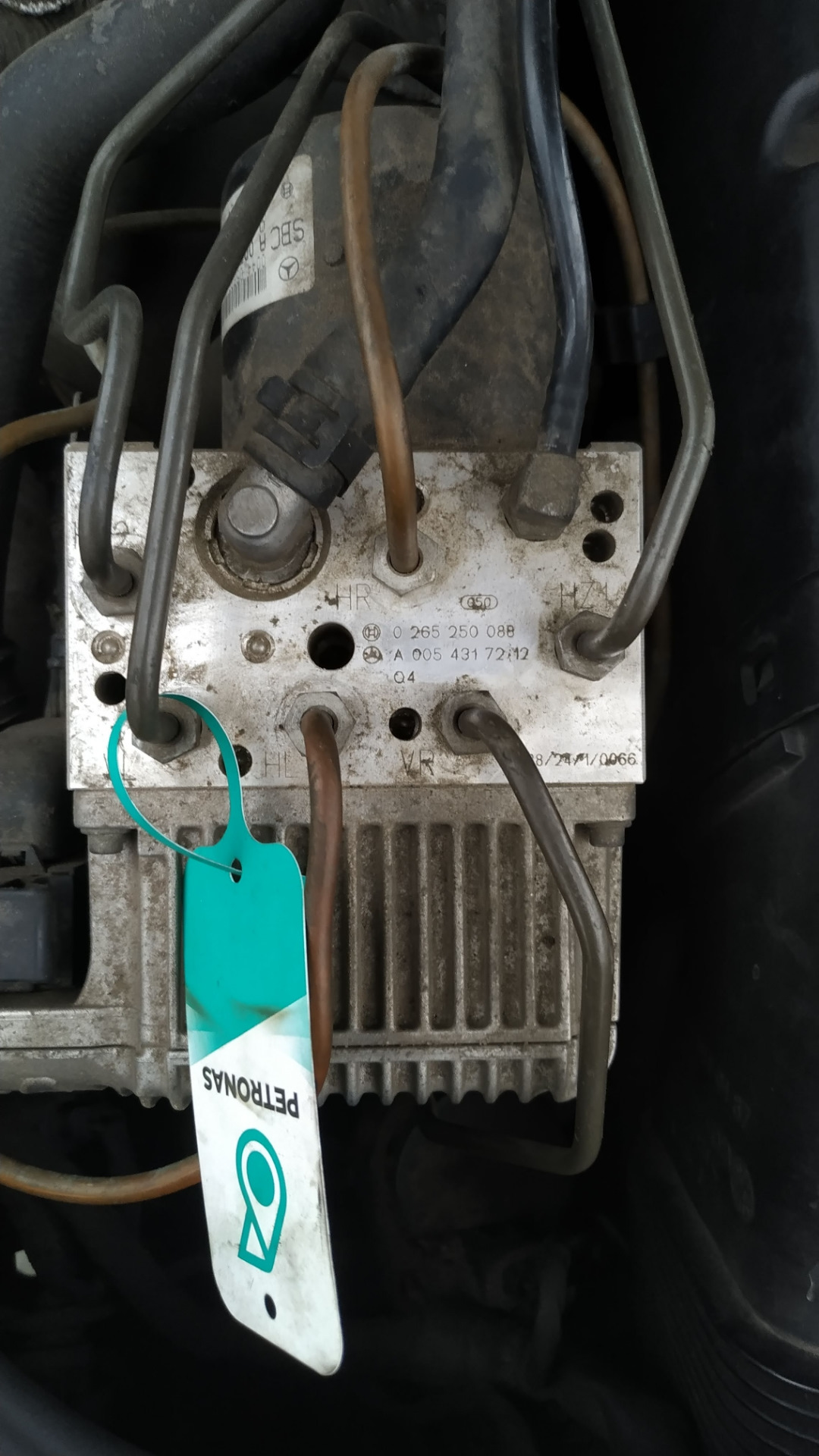 ESP brake system — Mercedes-Benz E-Class (W211), 2,2 л, 2005 года ...