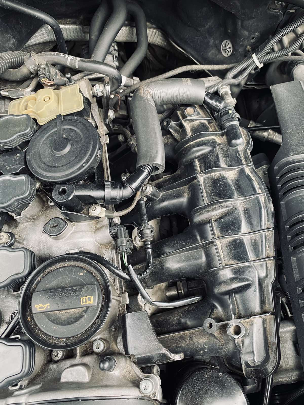 Заменил трубки вентиляции от МО до турбины и от МО до впуска 06H 103 ...