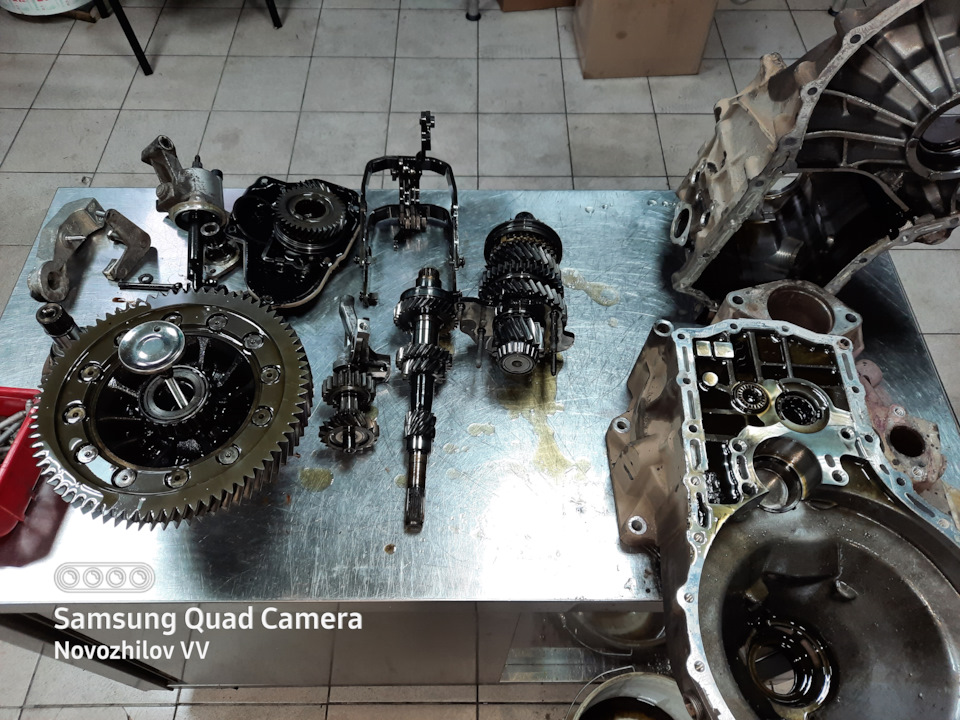 Ремонт МКПП — MQ 250. Работа по ремонту трансмиссии серии 02Z с кодом ...