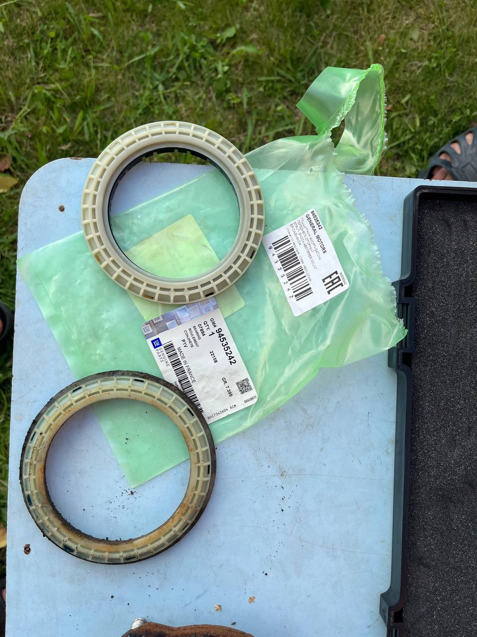 Замена задних стоек амортизаторов и опорного подшипника Шевроле Эпика ...