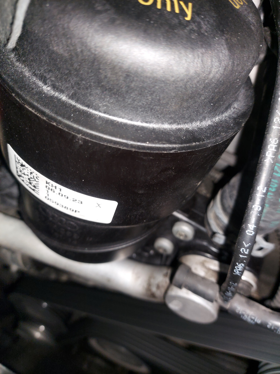 Замена корпуса масляного фильтра + плановое ТО — Audi A7 Sportback (1G ...