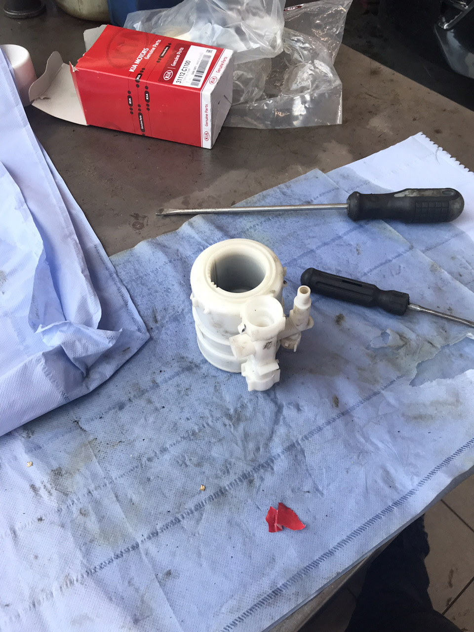 31112C1100 ФИЛЬТР ТОПЛИВНЫЙ (БЕНЗИН) KIA HYUNDAI | Запчасти на DRIVE2