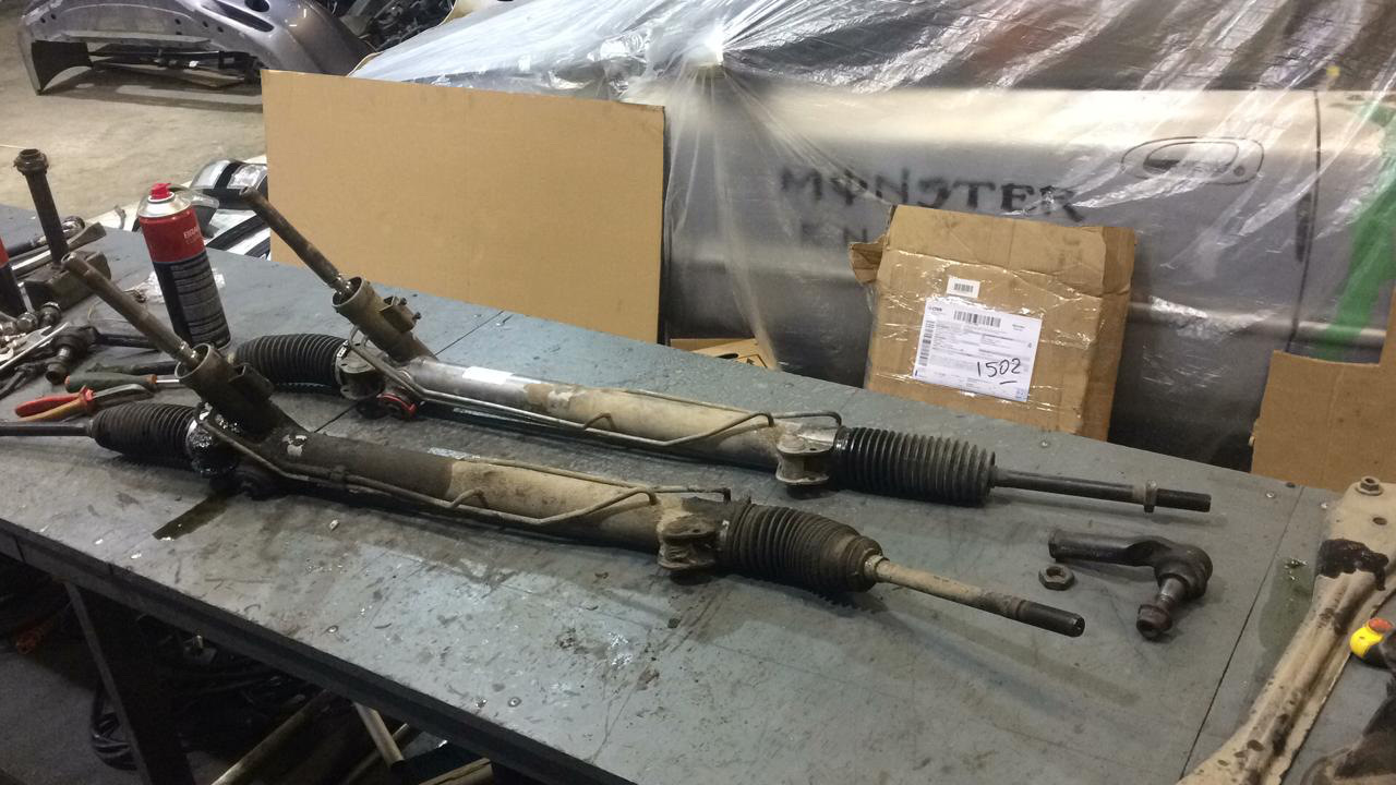 Замена рейки, сальника привода и масла в кпп — Volvo S80 (2G), 2 л ...