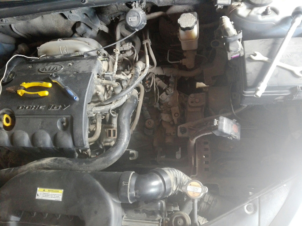 Чистка дроссельной заслонки на кия сид 1.4 2008г — KIA Ceed (1G), 1,4 л ...