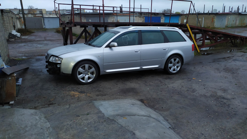 Крылья пластиковые А6С5 — Audi A6 Avant (C5), 1,9 л, 2003 года ...