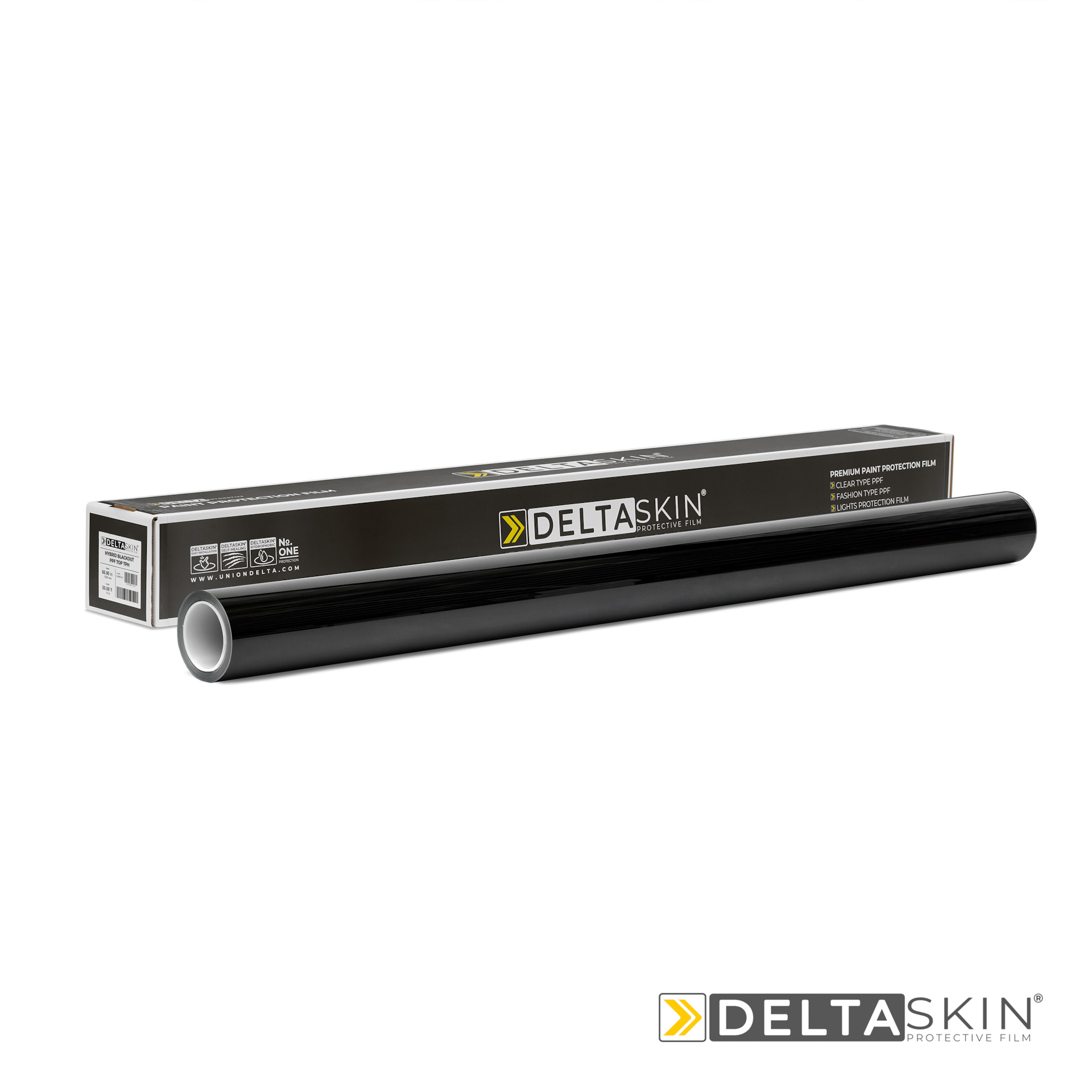 DELTASKIN® HYBRID BLACKOUT PPF TOP TPH — черная глянцевая гибридная ...