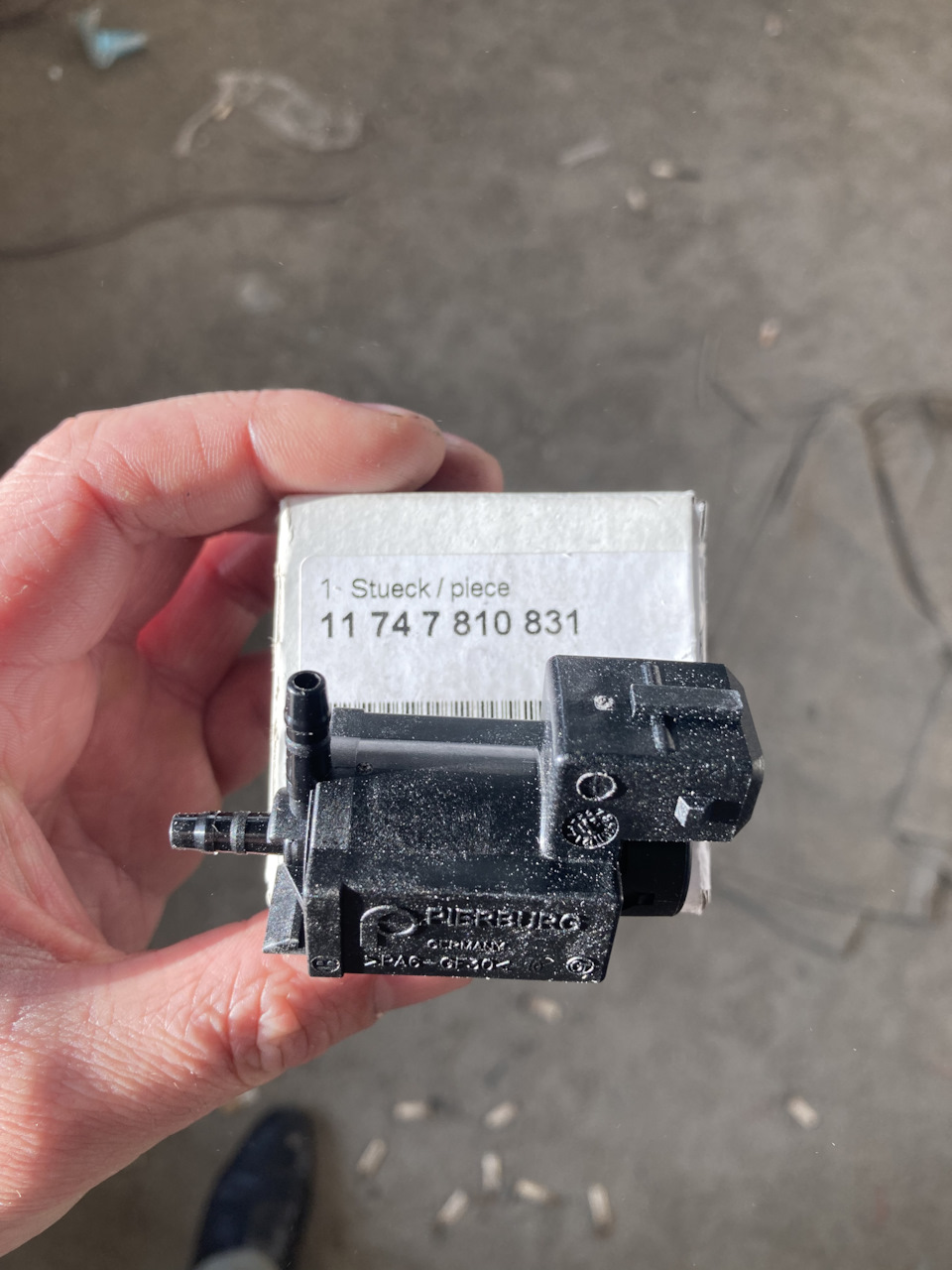 11747810831 электромагнитный клапан BMW | Запчасти на DRIVE2